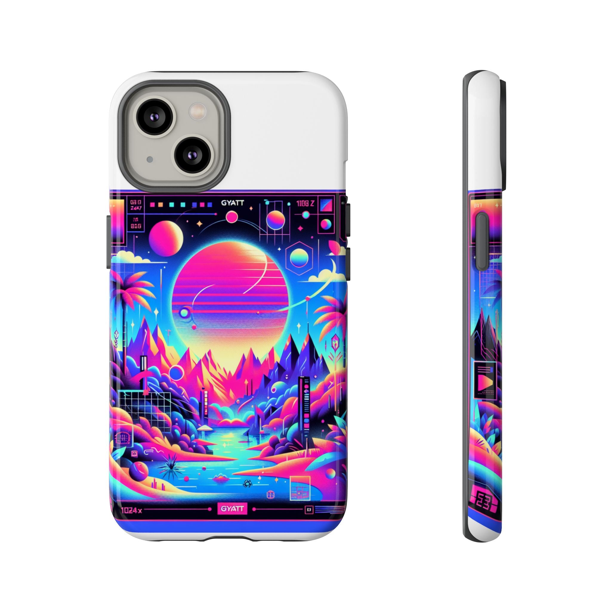 Gyatt Alert 3D Wrap Protective Phone Case for Anime Lovers – Le Mwah