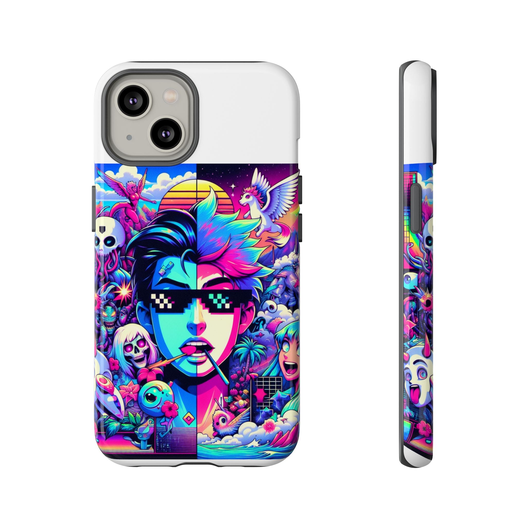 Skibidi On Sight Protective Phone Case with 3D Design – Le Mwah